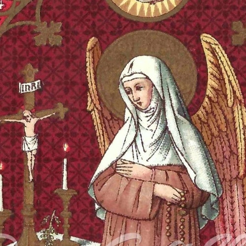 St. Christina the Astonishing Icon Print Saint Christina | Etsy