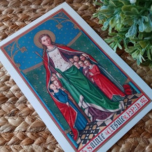 Saint Ursula Icon Print | Gorgeous Patron Saint of Young Women ...