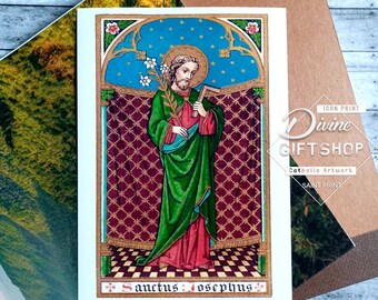 St Joseph Icon | Etsy