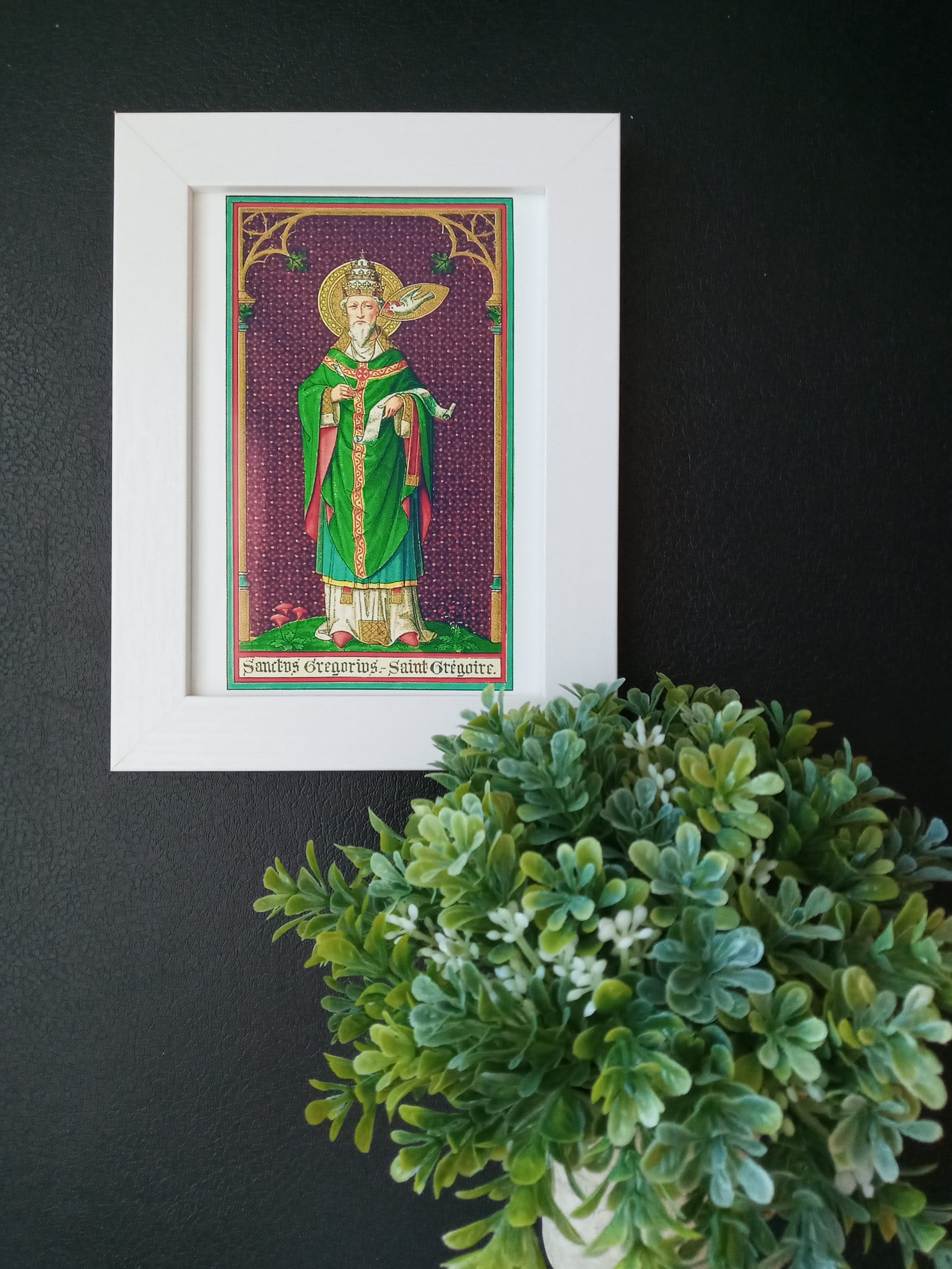 St Pope Gregory the Great Icon Print Beautiful Image of This | Etsy