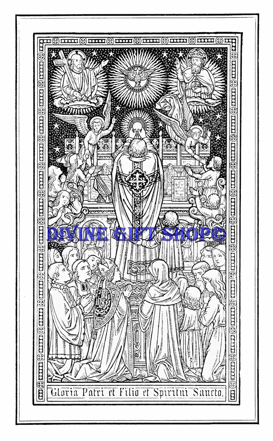 The Holy Mass, "glory Be to the Father and to the Son and to the Holy ...