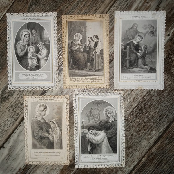 Antique Holy Card - Etsy