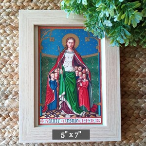 Saint Ursula Icon Print | Gorgeous Patron Saint of Young Women ...