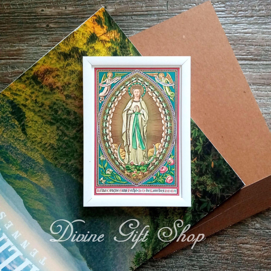 Our Lady of the Immaculate Conception Icon Print | Virgin Mary Queen of ...