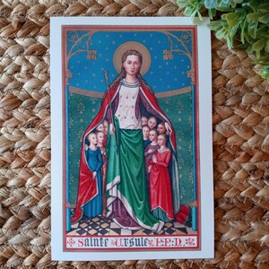 Saint Ursula Icon Print | Gorgeous Patron Saint of Young Women ...