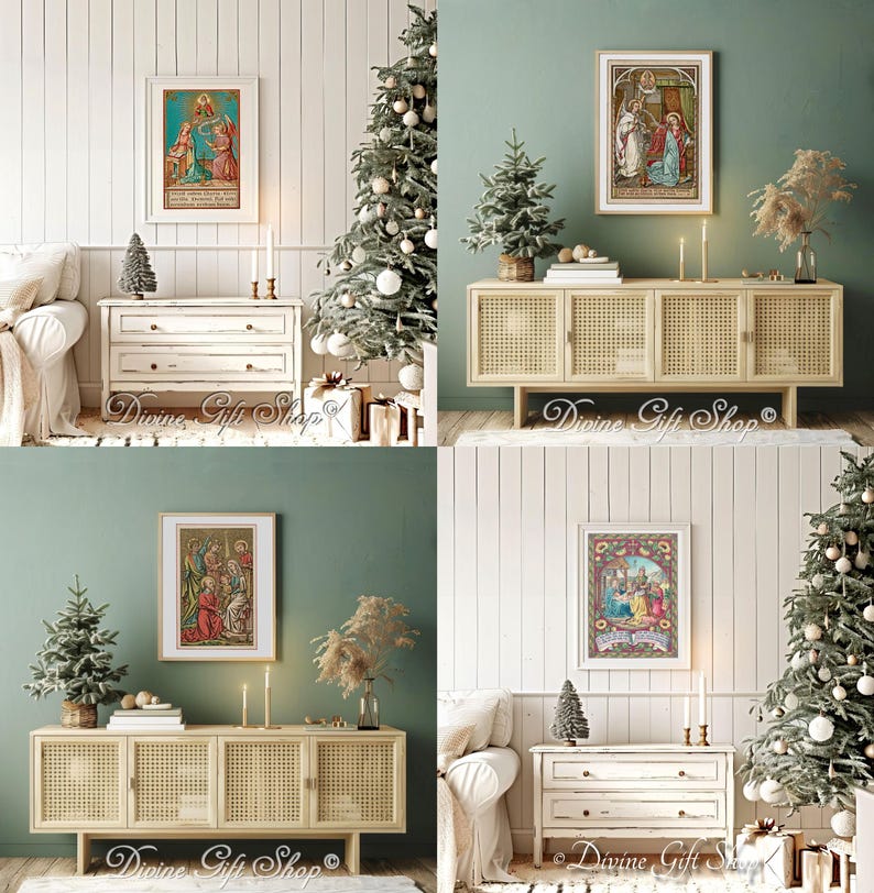 Saint Nicholas Icon Print | Patron Saint of Bakers, Children, Sailors ...