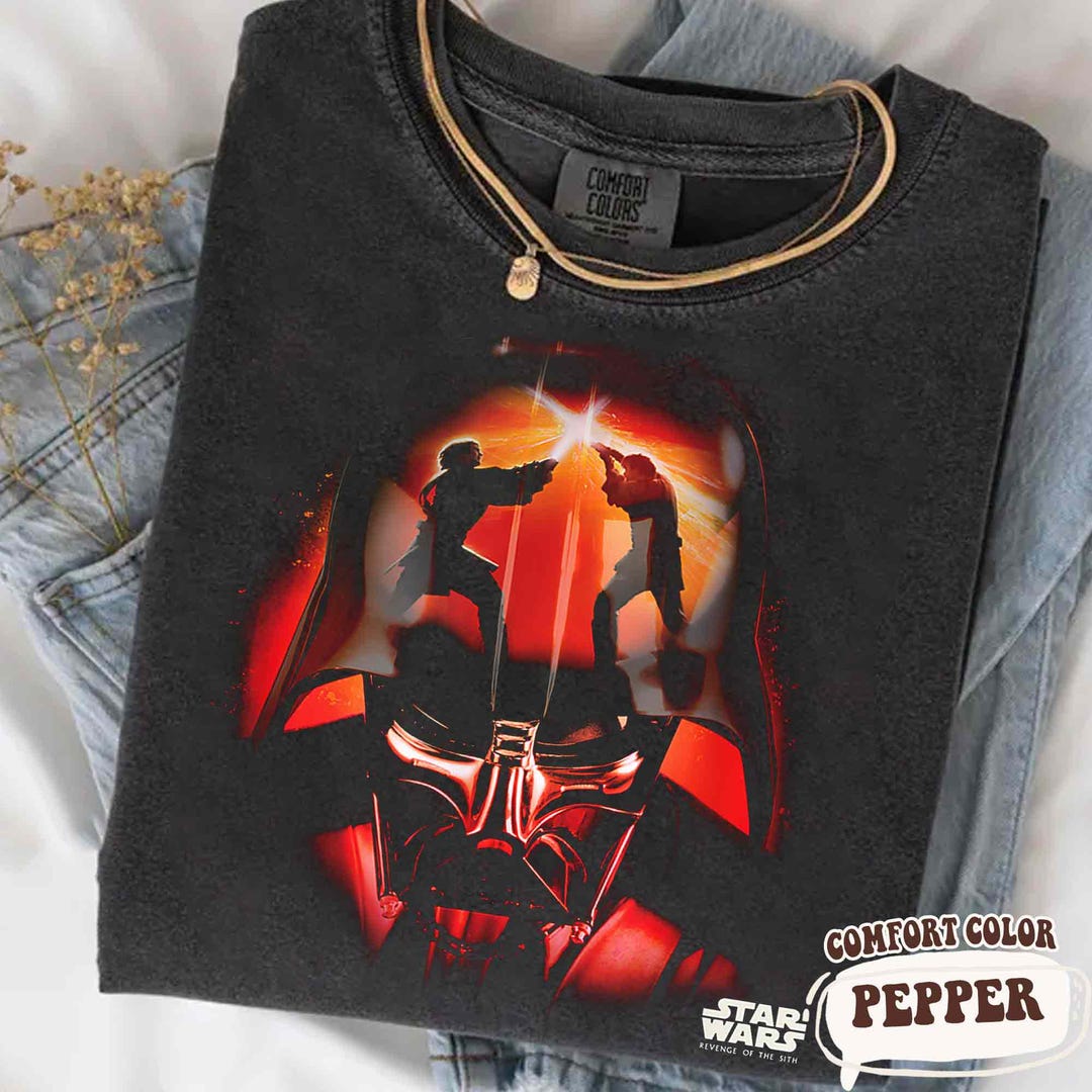 Disney Star Wars Revenge of the Sith Shirt, Darth Vader Graphic Tee ...