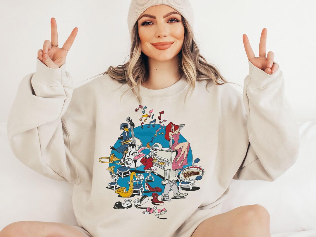 Who Framed Roger Rabbit Movie T-shirt, 80s Roger Rabbit Shirt, Jessica ...