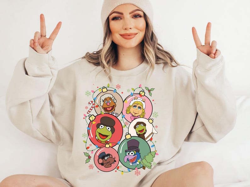 Retro Disney the Muppets Christmas Carol Shirt, Tiny Tim Gonzo Rizzo ...