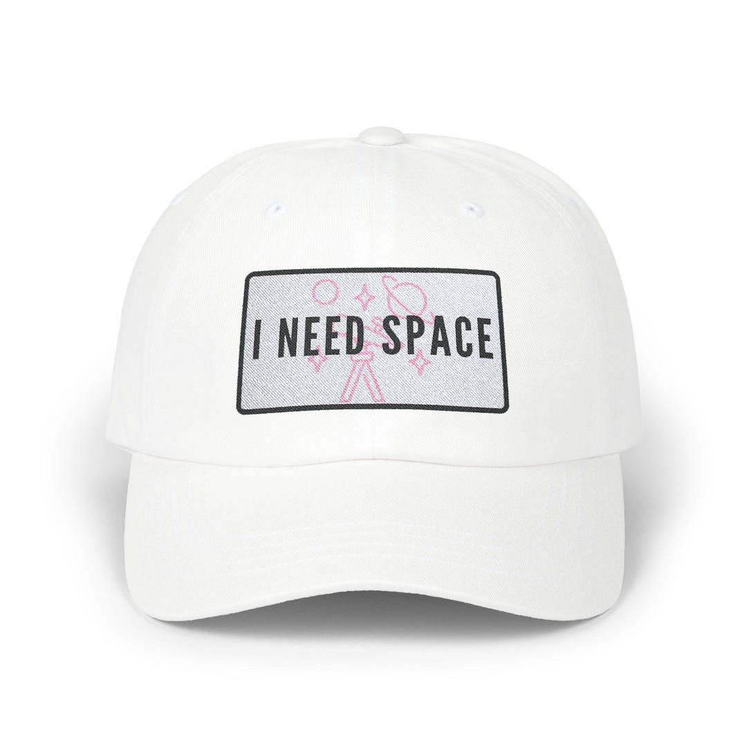 Embroidered "i Need Space" Dad Cap - Space Lover Gift - Etsy