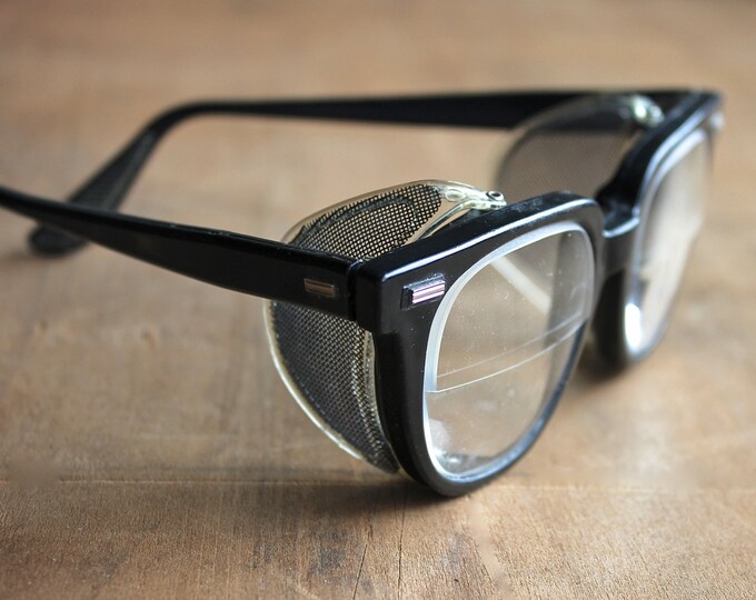 Can You See Me Now - Vintage Bifocals - Black - Retro - Safety Glasses ...