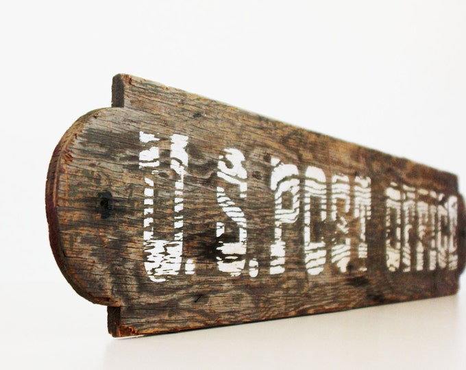 For Jon U.S. Post Office Antique Post Office Sign - Etsy