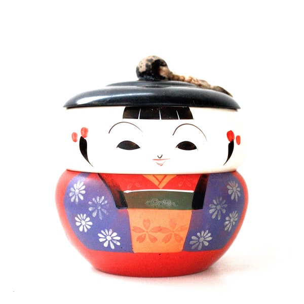 Japanese Kokeshi Box - Etsy