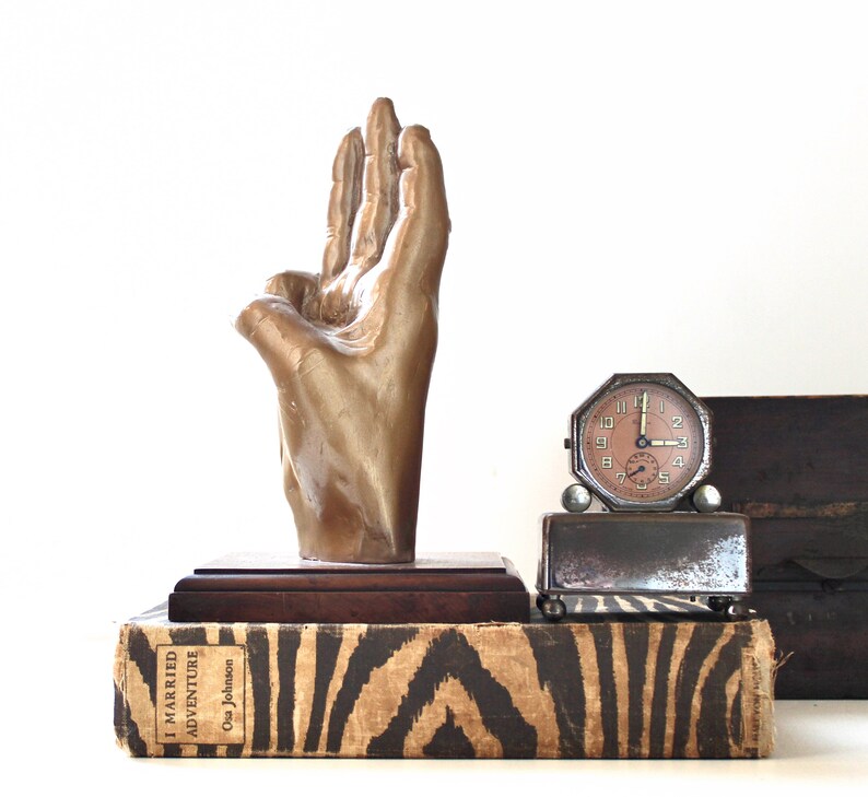 Vintage Boy Scouts Hand Vintage Scouts Honor Vintage BSA Hand Figurine ...