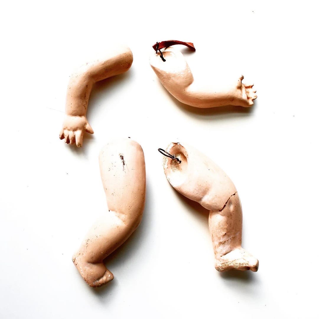 Vintage Doll Parts Vintage Composition Doll Vintage Doll Supplies ...