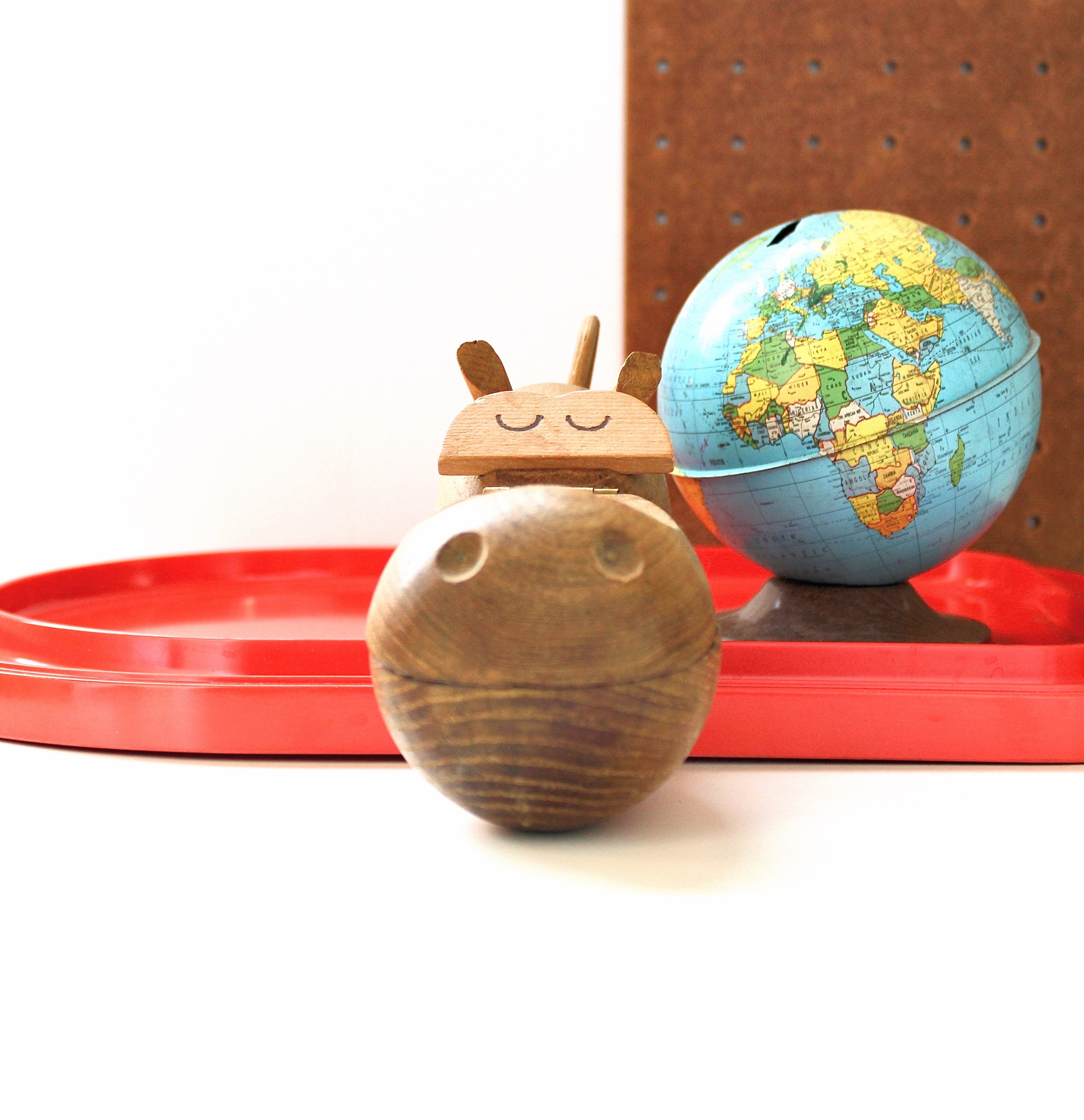 Vintage Zoo Line Hippo Trinket Box Vintage Mid Century Zoo Line Hippo ...