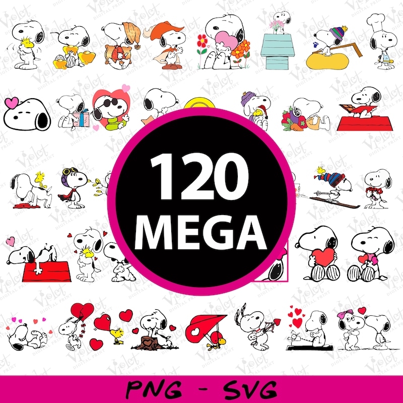 Snoopy Love Pattern - Etsy