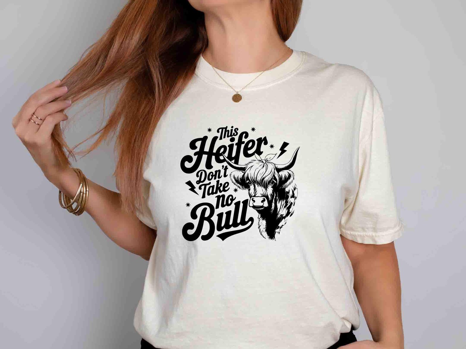Funny Highland Cow SVG Bundle: Sassy Farm Animal Clipart (digital ...