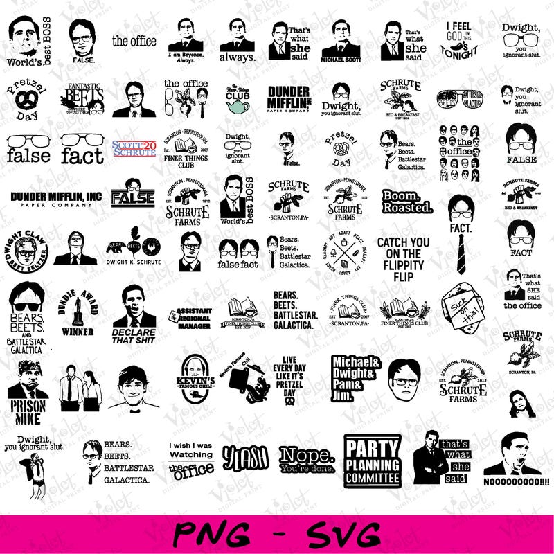 The Office Svg - Etsy