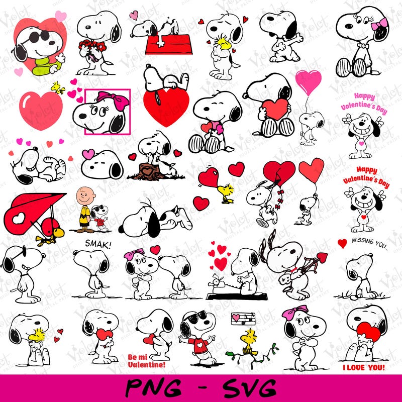 Snoopy template - Etsy México