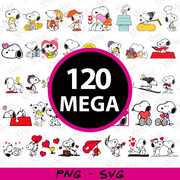 Snoopy Dog Digital - Etsy