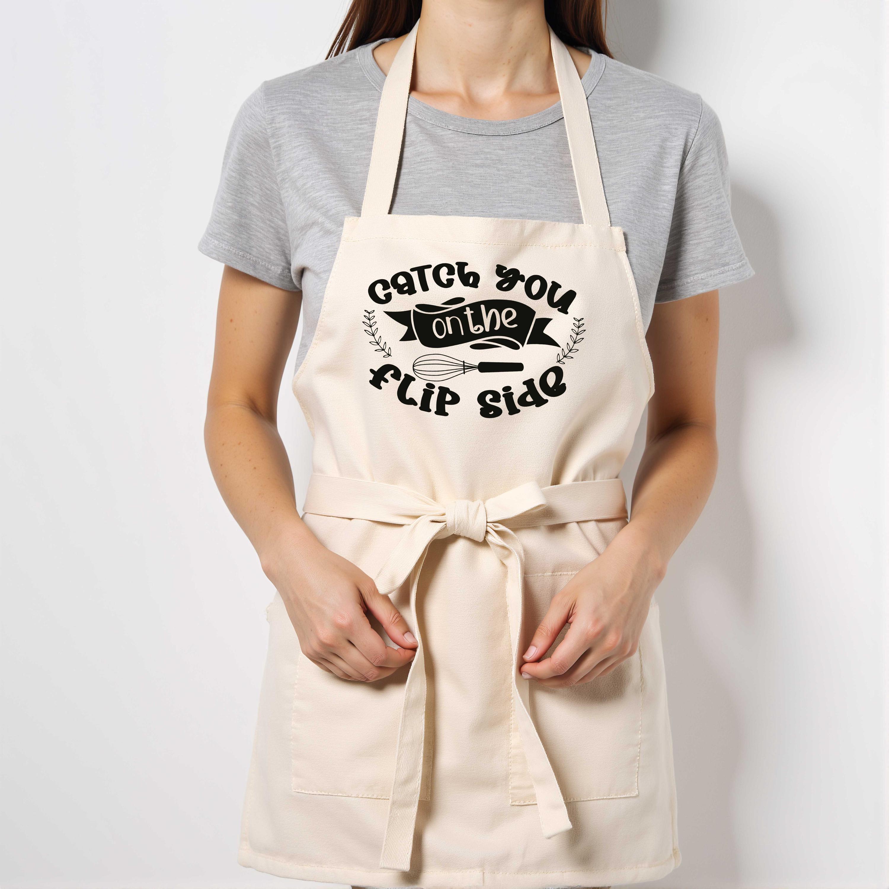 Apron Sayings SVG Bundle: Funny Kitchen Quotes, Chef Mom Gift (instant ...