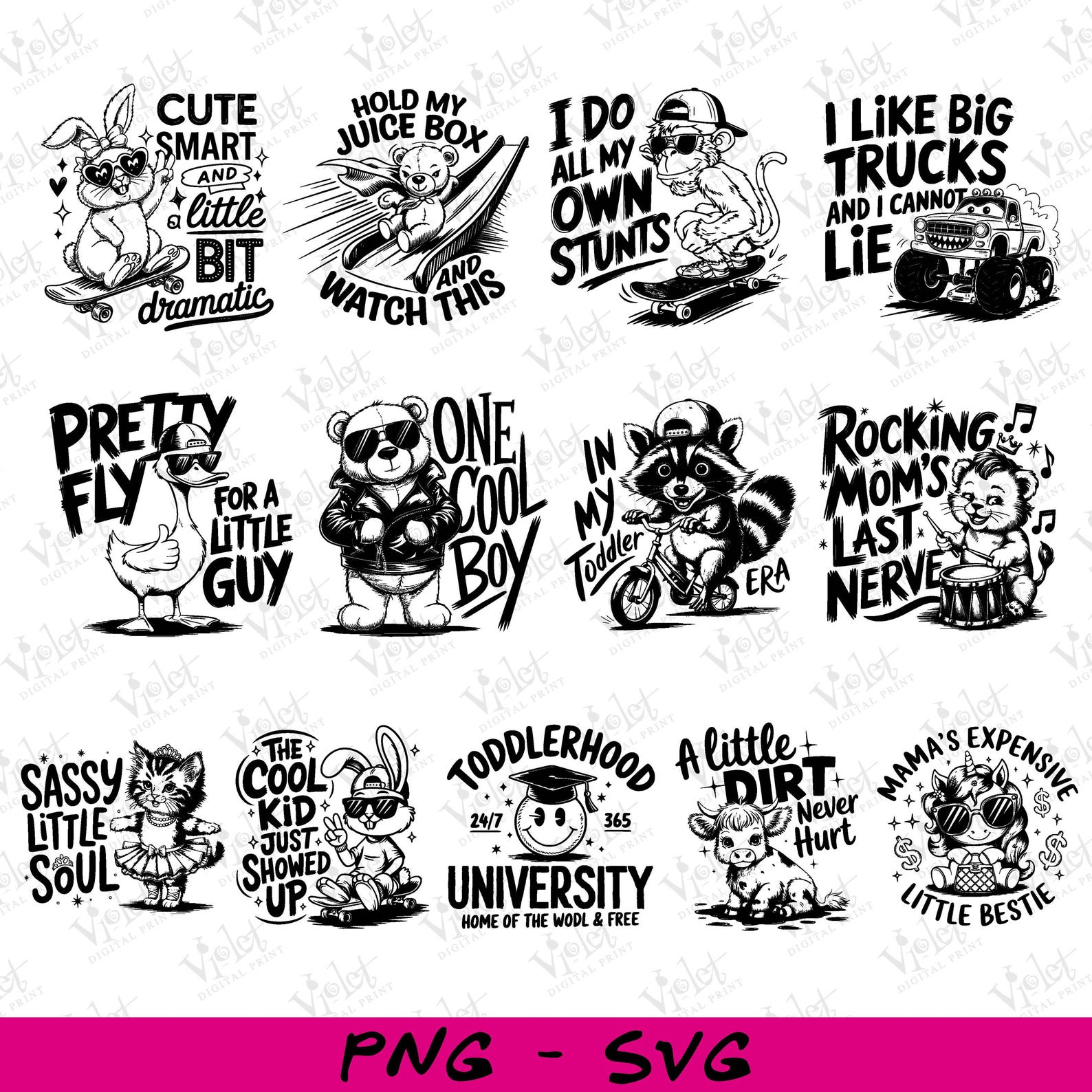 Toddler SVG Bundle | Cute Kids SVG Designs | Baby Shirt SVG | Toddler ...