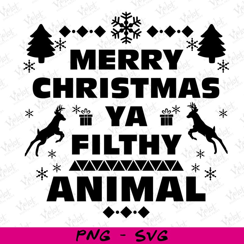 Ya Filthy Animal - Etsy