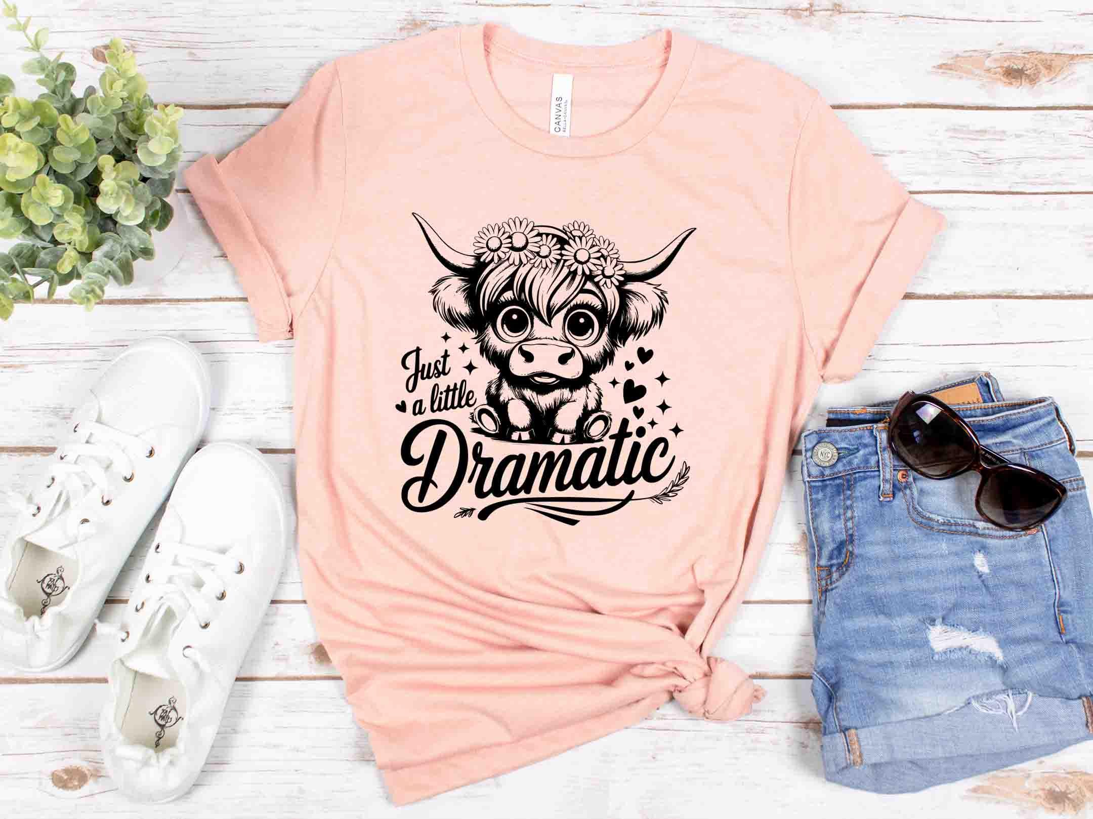Funny Highland Cow SVG Bundle: Sassy Farm Animal Clipart (digital ...