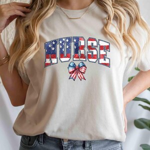 4th of July Nurse PNG: Patriotic USA Design (digital Download - Etsy