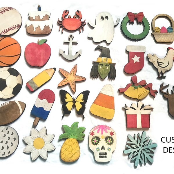 Interchangeable Holiday Signs - Etsy