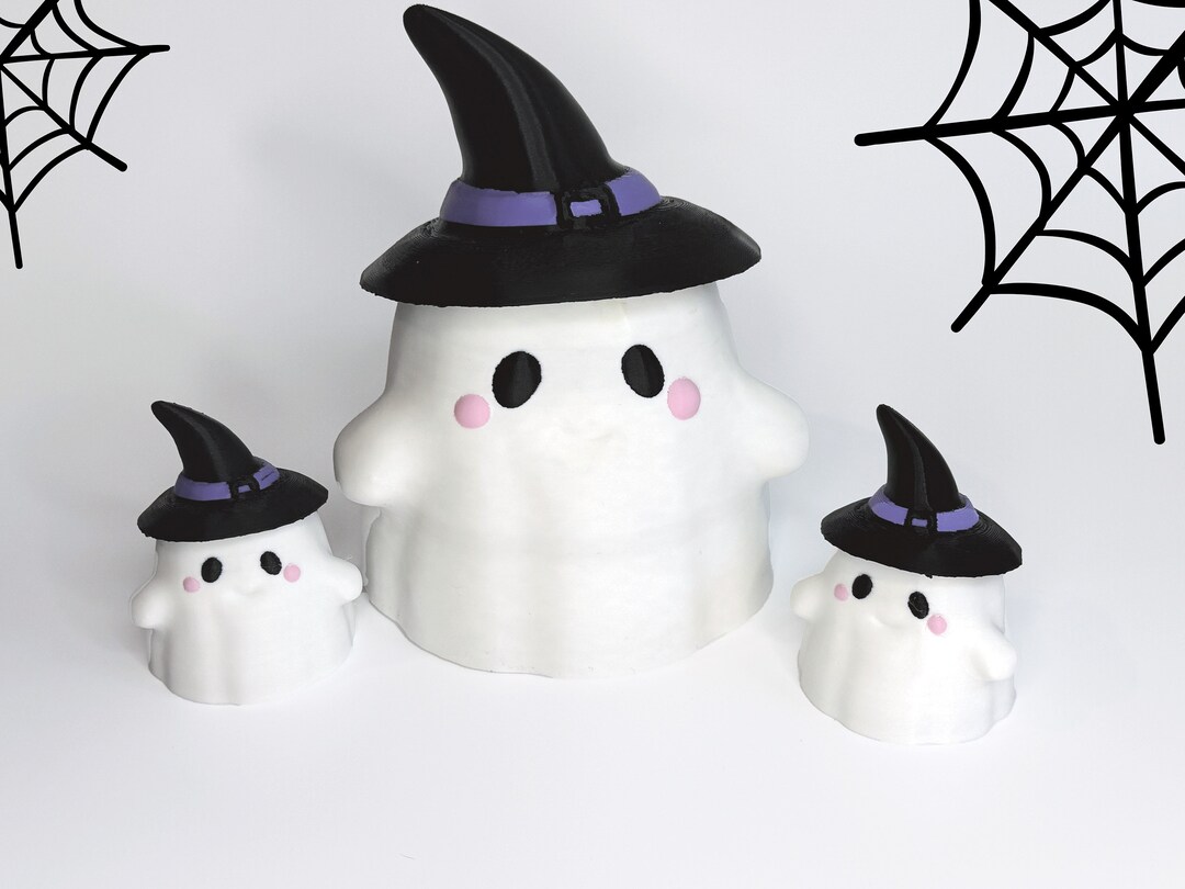 Cute Ghost Container | Kawaii Halloween Container | Candy Container ...