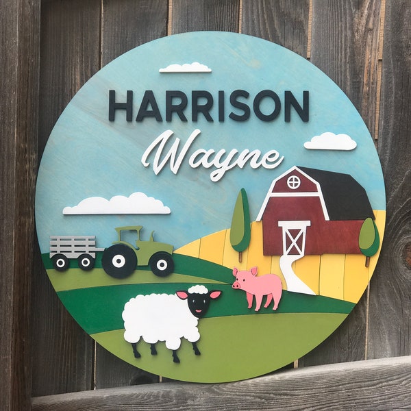 Farm Theme Nursery - Etsy