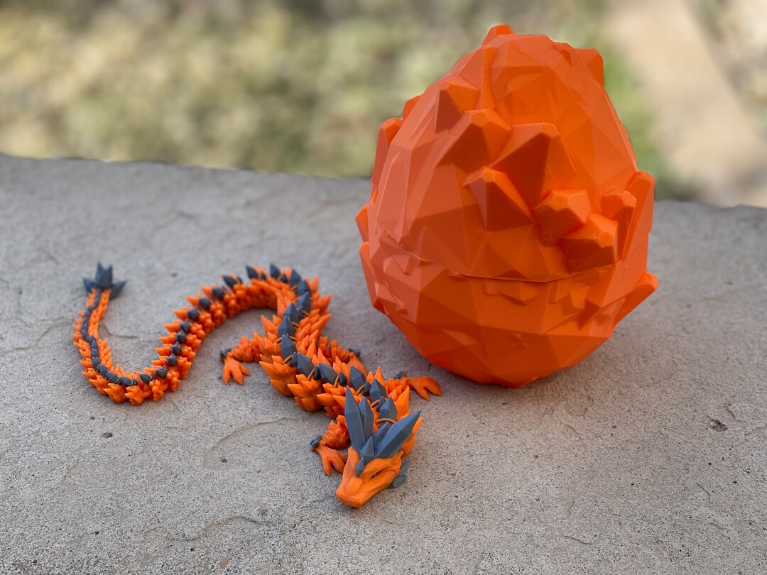 Articulated Crystal Dragon With Crystal Egg - Crystal Dragons | Desk ...