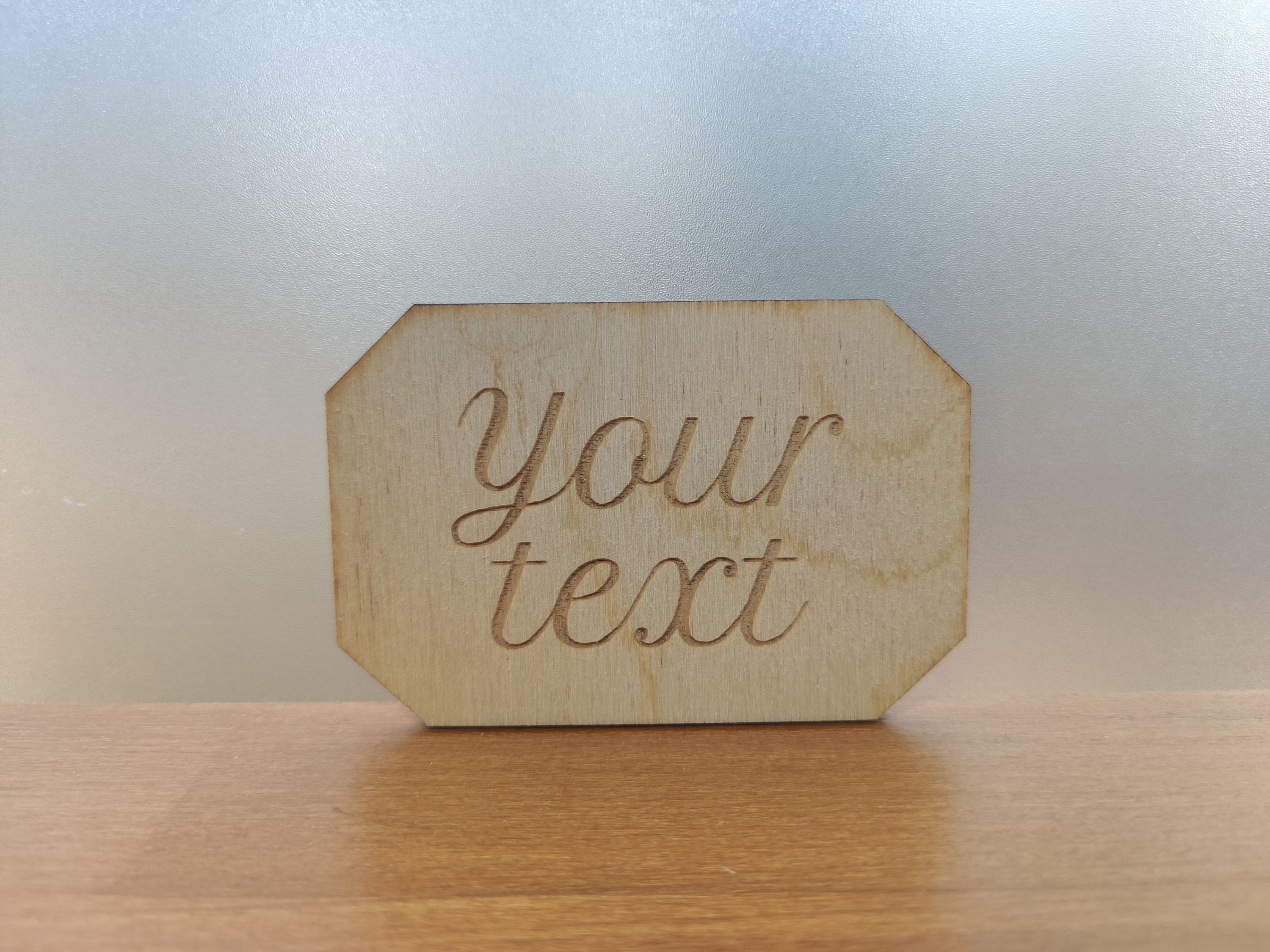 Wooden Rectangle Shape for Craft and Decorations. 380cm 1-32inch Custom ...