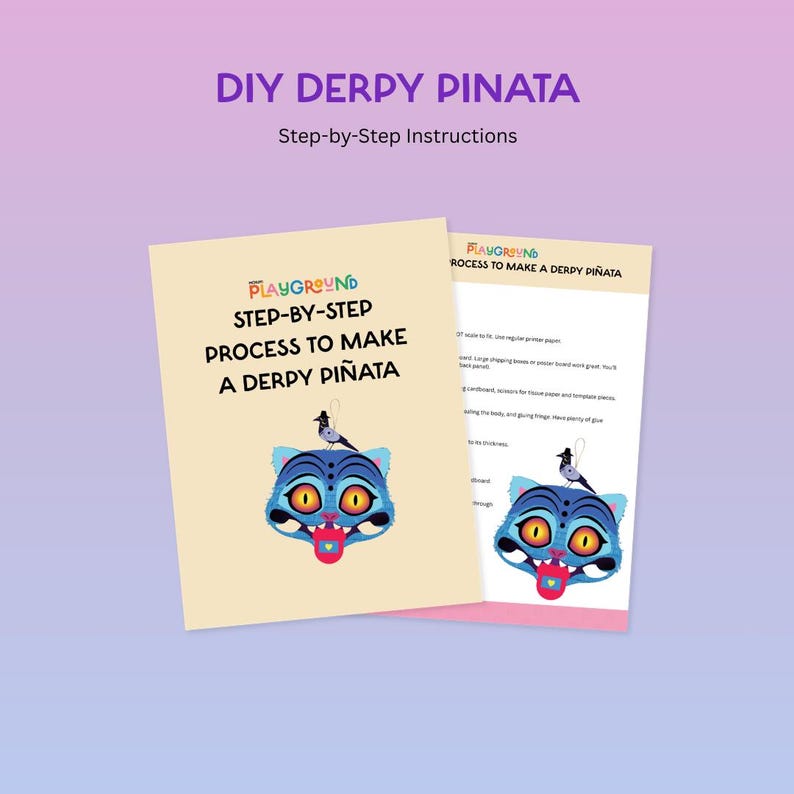 Derpy K-POP Demon Hunters Piñata DIY Template (instant Download) - Etsy ...