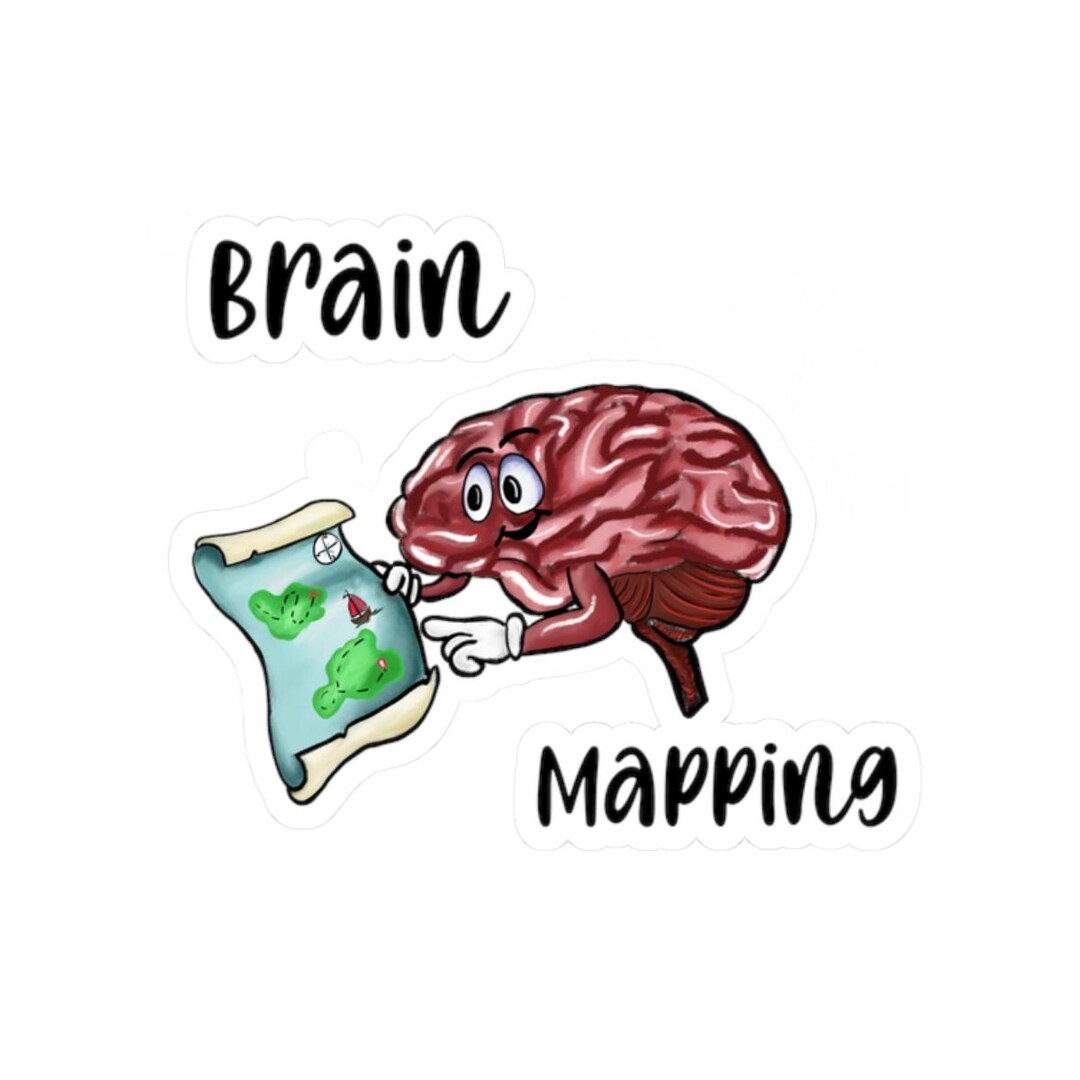 Brain Mapping Stickers: Creative Mind Decals, Planner Organization ...