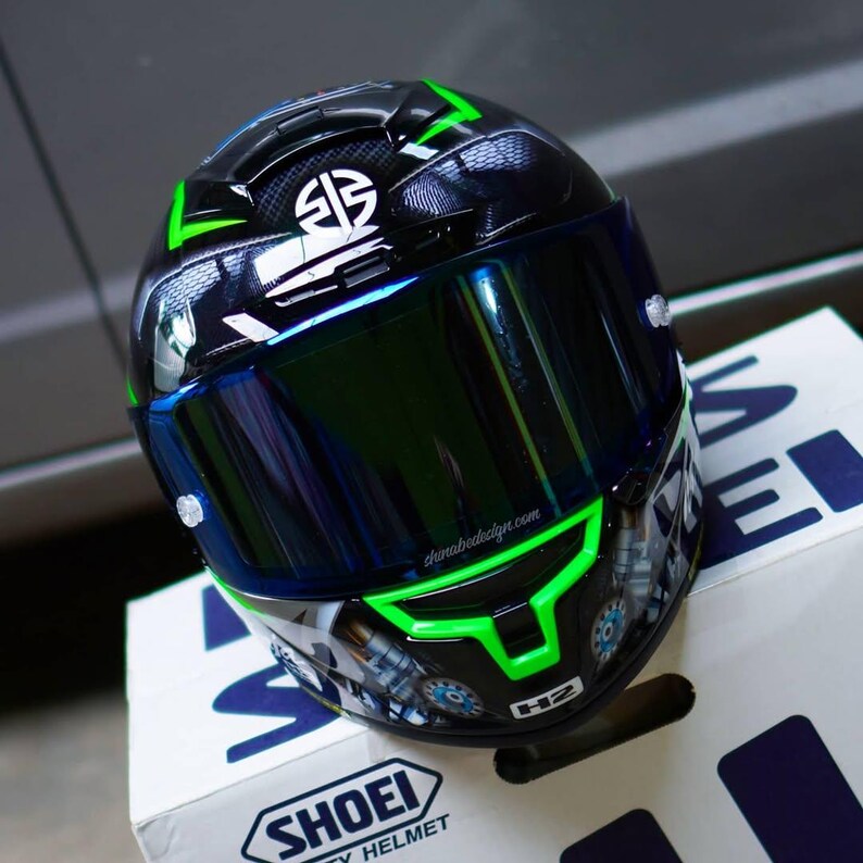 SHOEI X14 Limited - 2023 Kawasaki Ninja H2 - Etsy