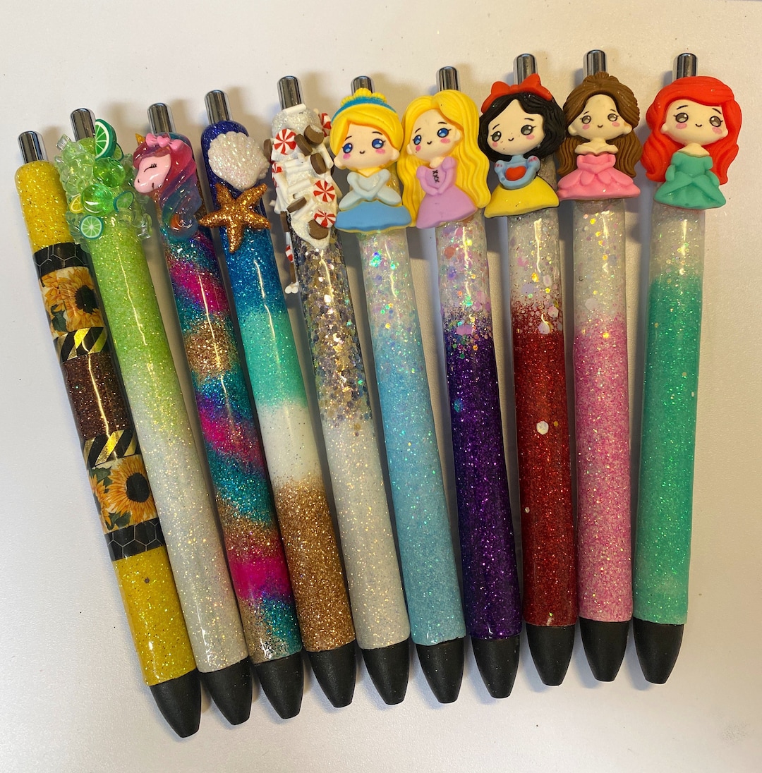 SALE!!! Custom Gel Pen - Epoxy Pen - Resin Pen- Beach Pen - Sunflower ...