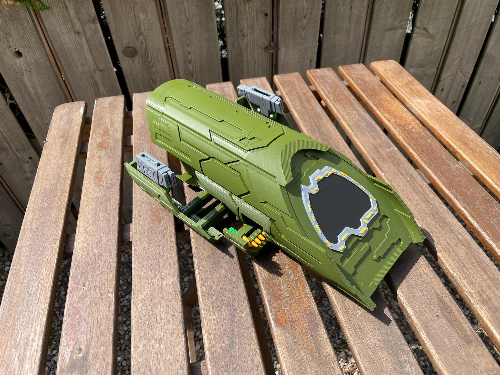 Stargate Atlantis Puddle Jumper | 35cm Long - Etsy
