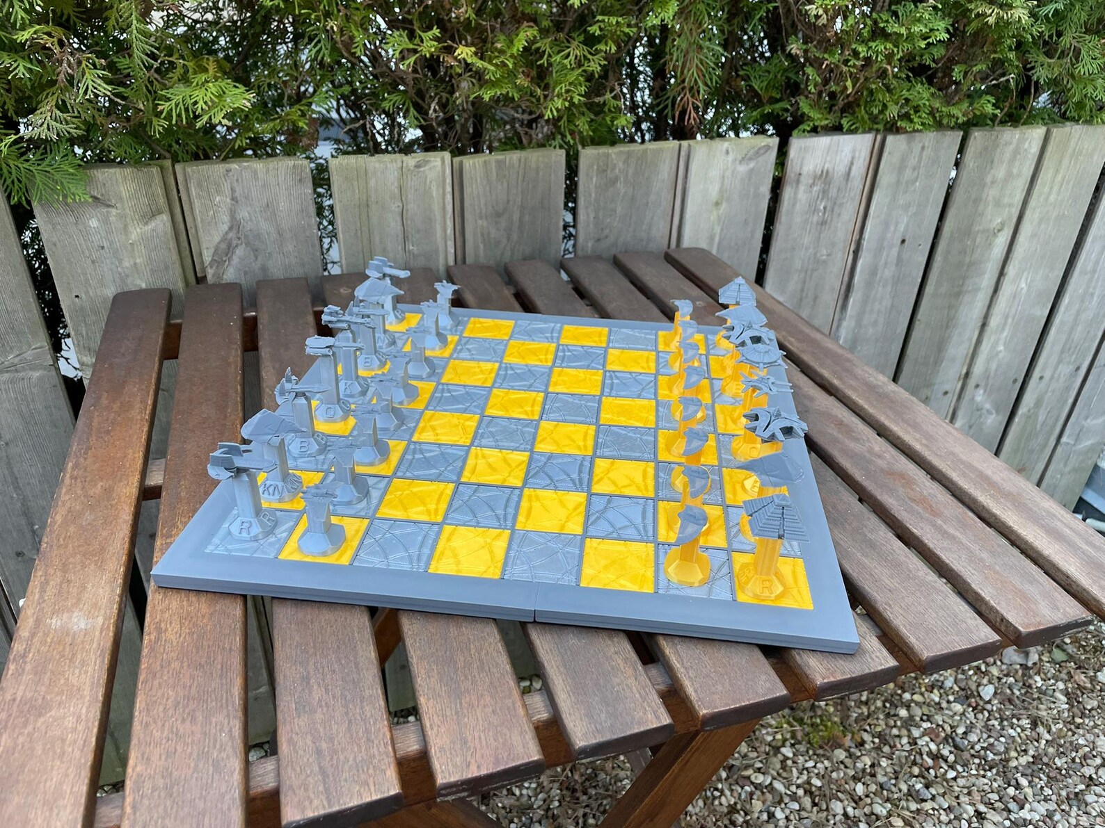 Stargate Chess | 3D Printed Chess Pieces & Board | DIY Sci-fi Chess Set ...