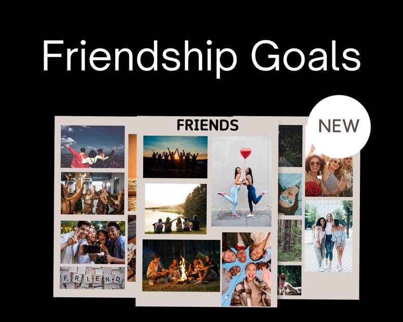 2025 Vision Board Printable| Vision Board Images| Mood Board| Manifest ...