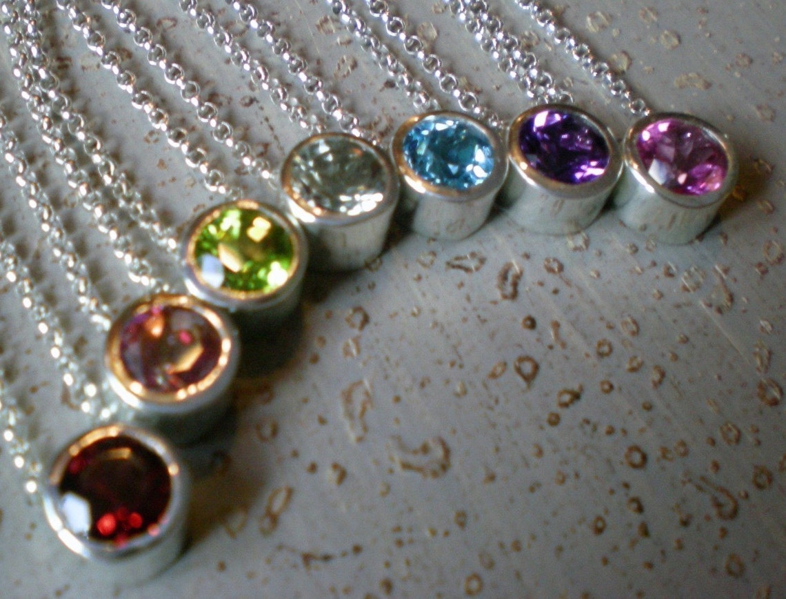 RAINBOW BEZELS - Sliding Bezel Pendant - Etsy