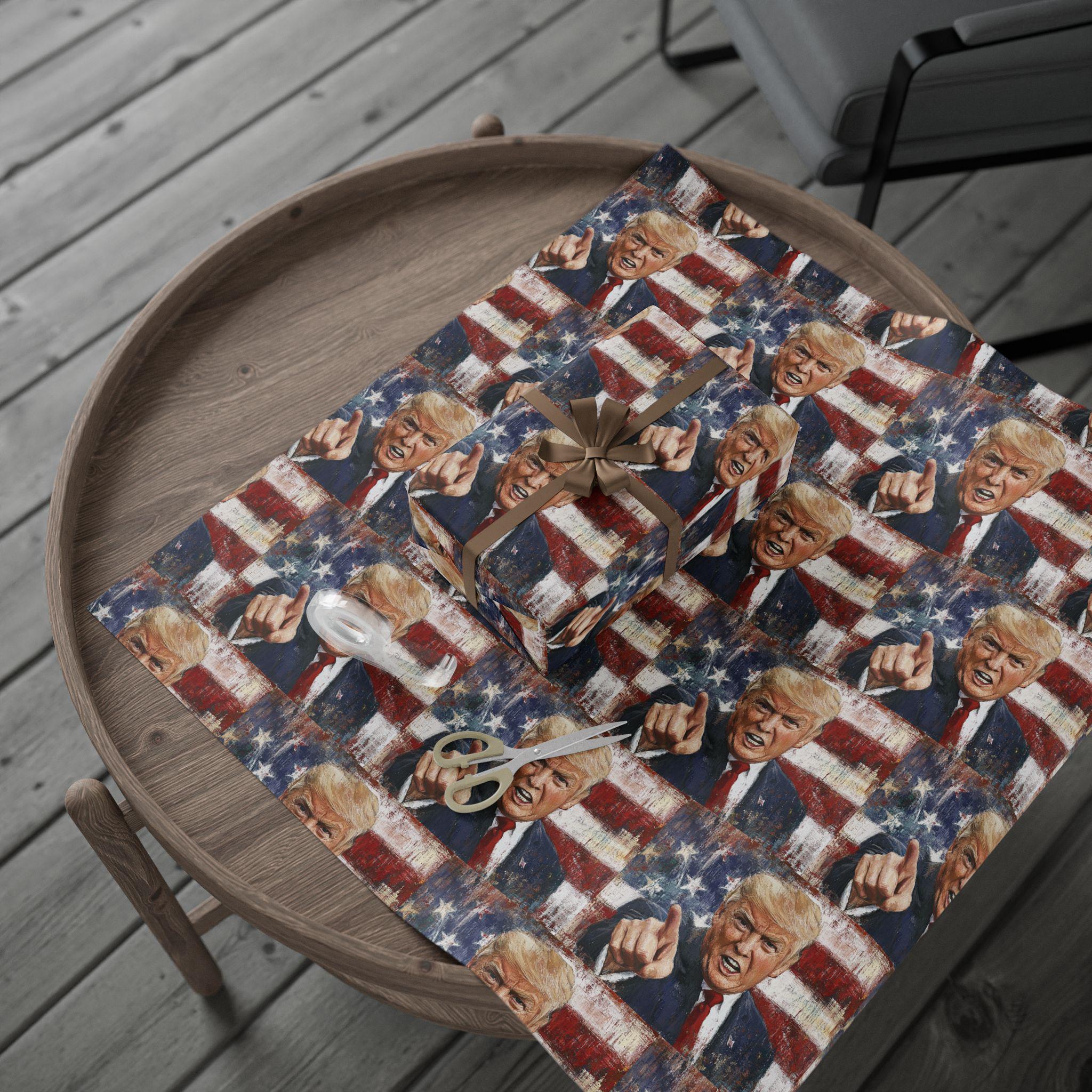 Donald Trump Wrapping Paper - Etsy
