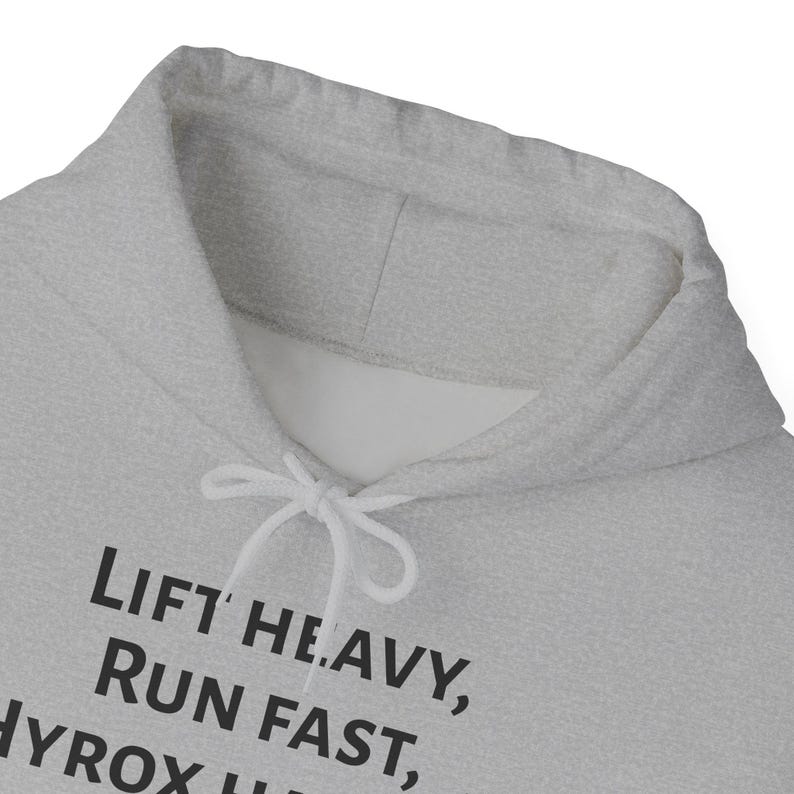 Hyrox Athlete Hoodie | Cotton-blend Workout Pullover - Etsy