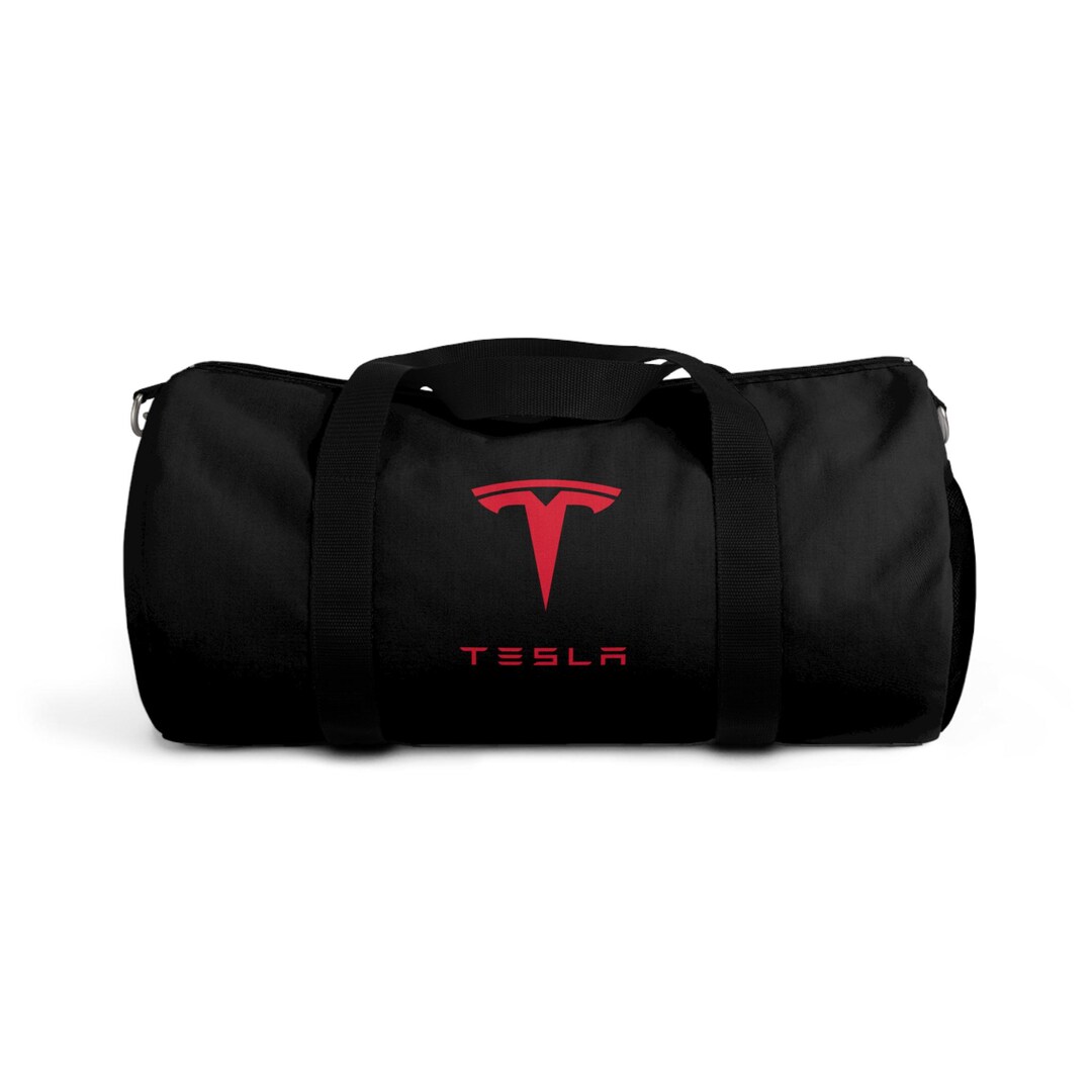 Tesla Duffel Bag - Electric Vehicle Travel Carry-on, Car Lover Gym ...