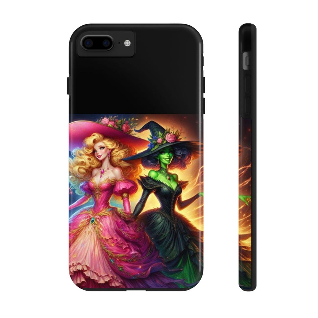 Glinda and Elphaba Tough Phone Cases, for Wicked Fans, Magical Phone ...
