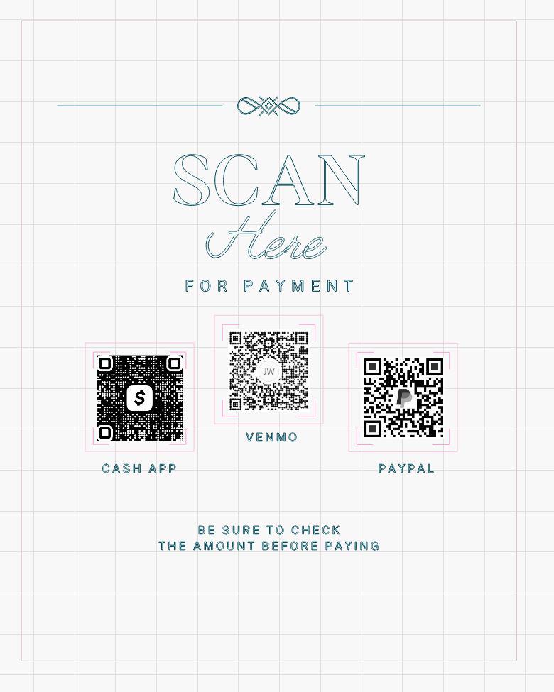 Payment QR Code Sign SVG (digital Download) - Etsy