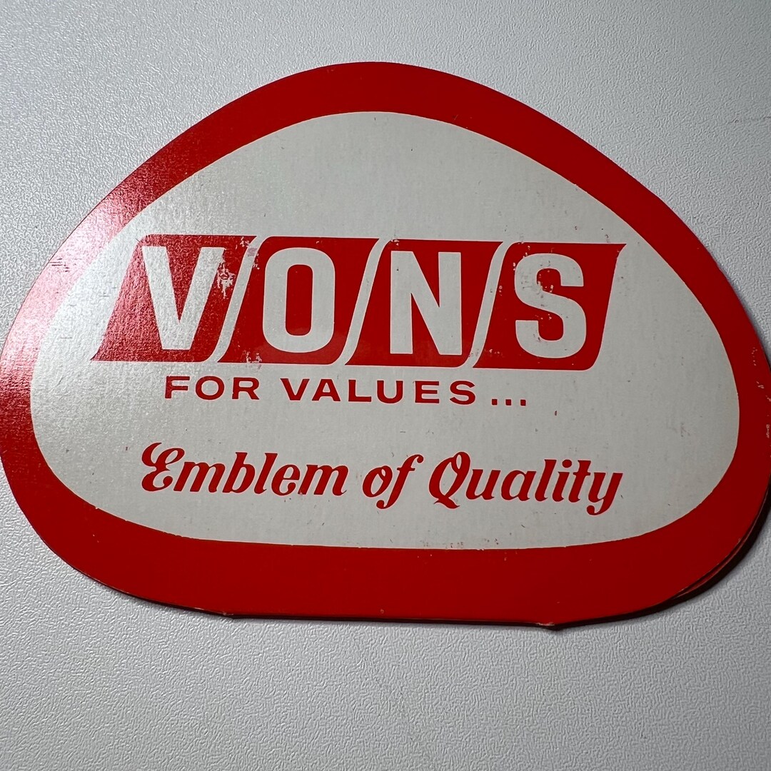 Vintage Vons and Shopping Bag 8 Needle Book Sewing Collectible Red - Etsy