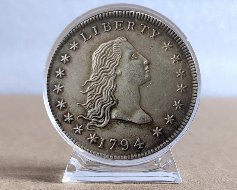 1794 Liberty Flowing Hair Dollar Coin Commemorative Rare Collectible ...